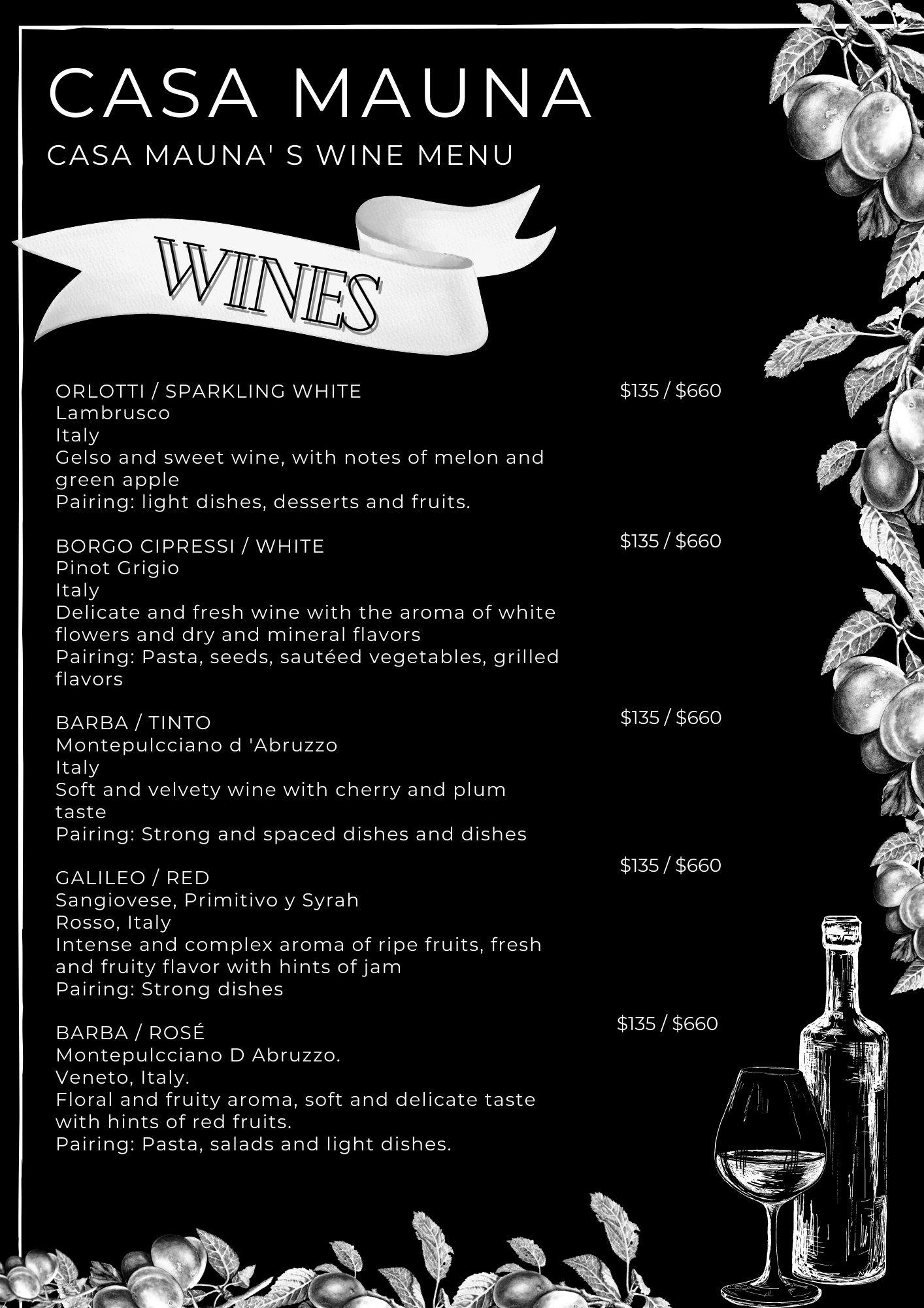 Dining – Casa Mauna
